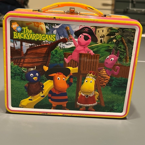 Accessories | Y2k The Backyardigans Nickelodeon Jr Metal Lunchbox ...